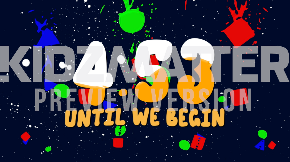 Liquid Paint Countdown – KidzMatter