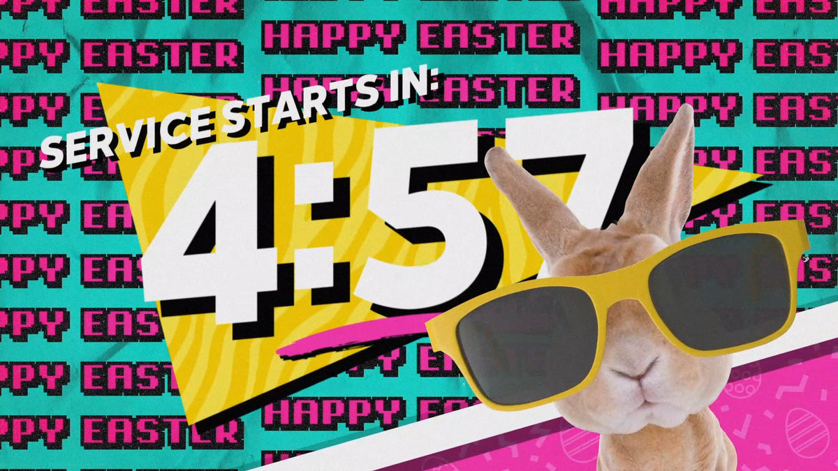 90s Easter 5 Minute Countdown Video – KidzMatter
