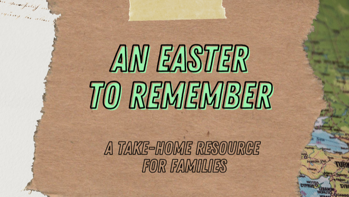 An Easter to Remember Take Home Kit – KidzMatter