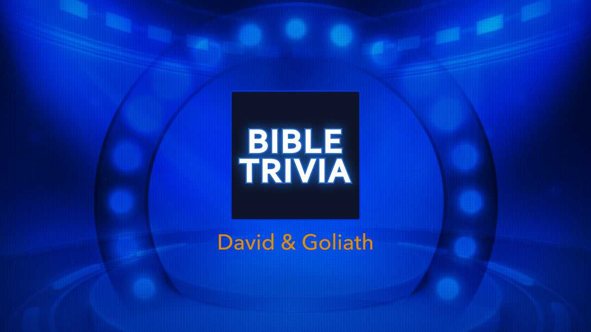 David & Goliath Bible Trivia Game – KidzMatter