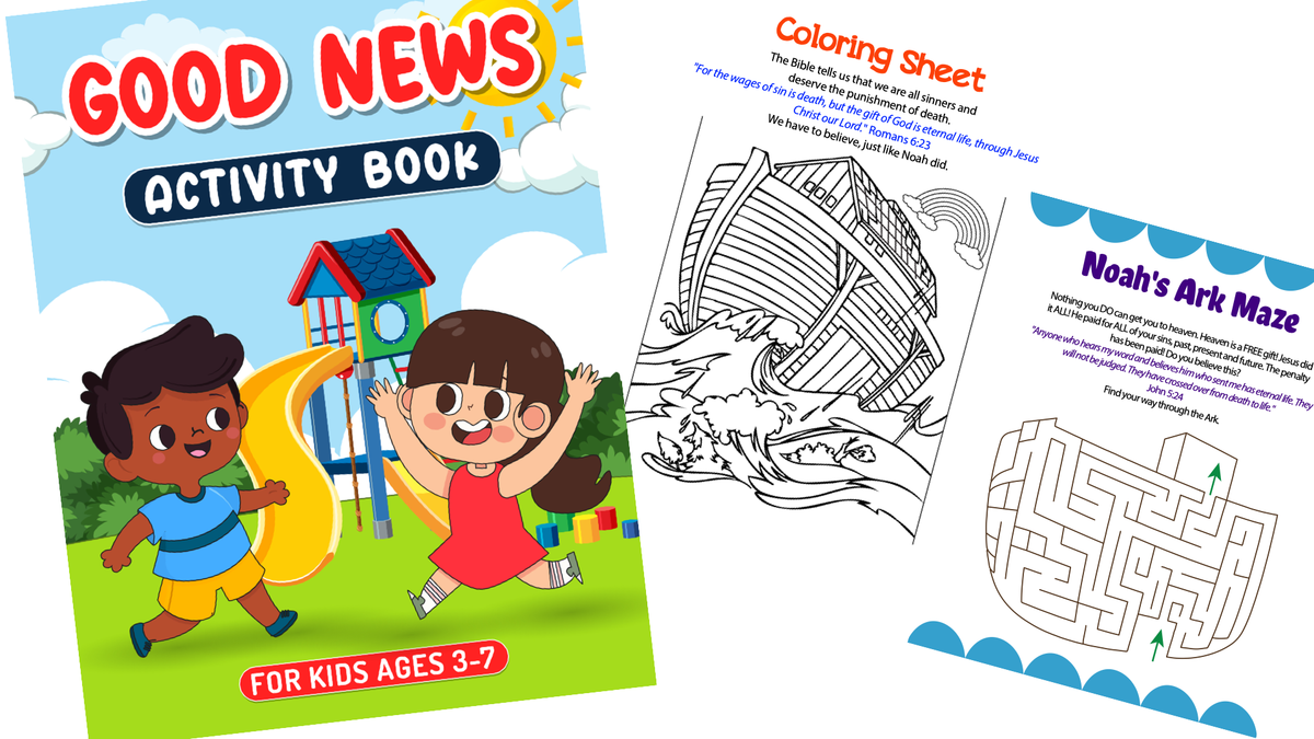 Good News Activity Book (3-7 Years) – KidzMatter