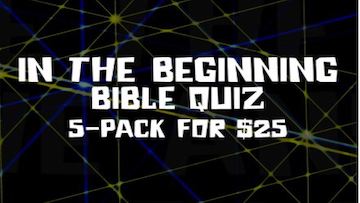 In the Beginning [5-Pack] Bible Quiz Video – KidzMatter