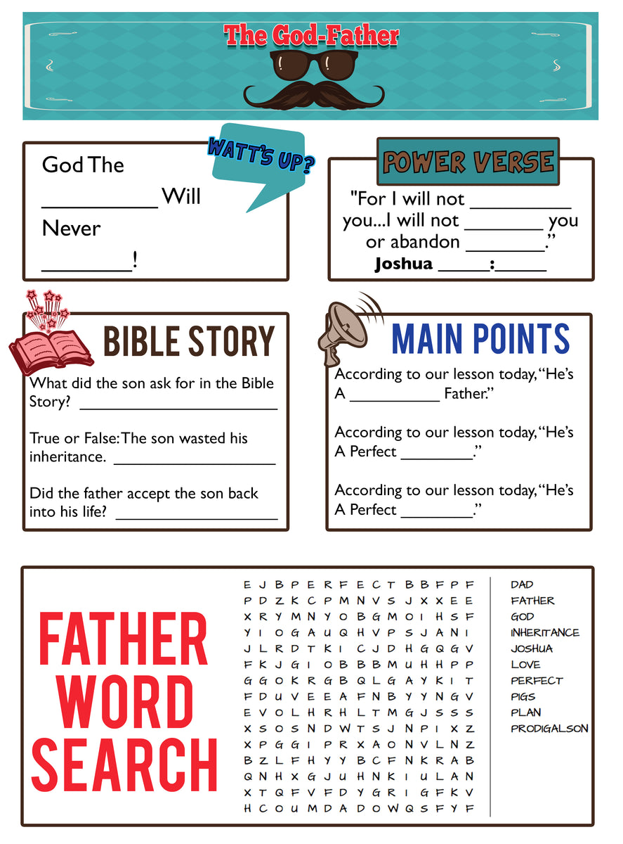 The God-Father [Father's Day Lesson] – KidzMatter