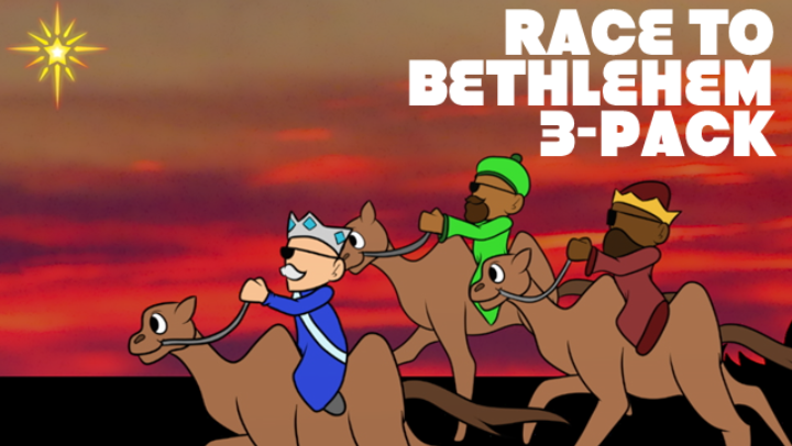 Race to Bethlehem [3 Pack] Racing Game – KidzMatter