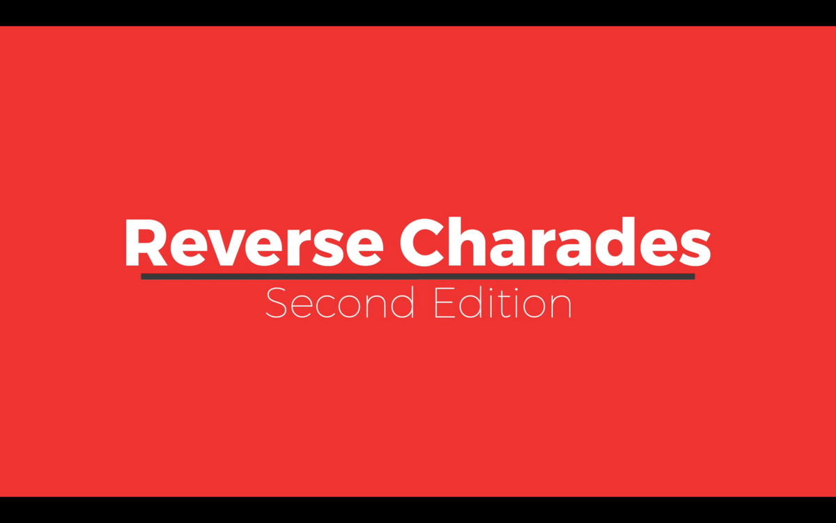 Reverse Charades [Second Edition] On Screen Game – KidzMatter