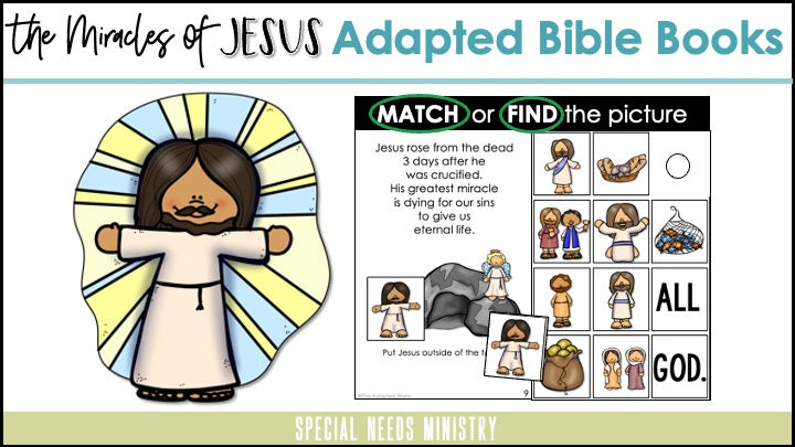 The Miracles of Jesus Adapted Books – KidzMatter