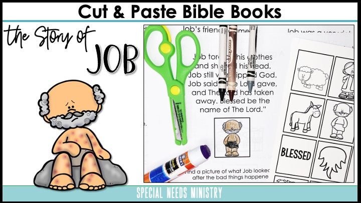 Job Adapted Books [Black and White] – KidzMatter