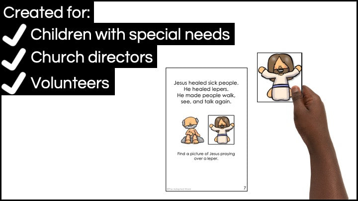 The Miracles of Jesus Adapted Books – KidzMatter