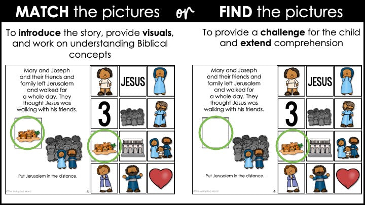 Jesus in the Temple Adapted Books – KidzMatter
