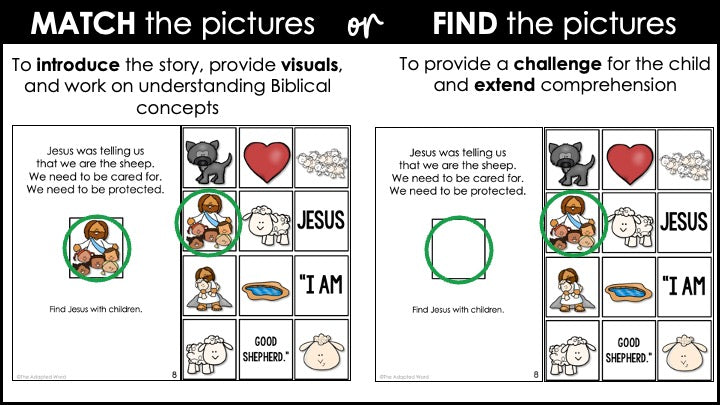 Jesus is the Good Shepherd Adapted Books – KidzMatter