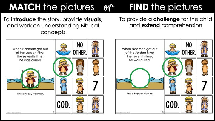 Elisha and Naaman Adapted Books – KidzMatter