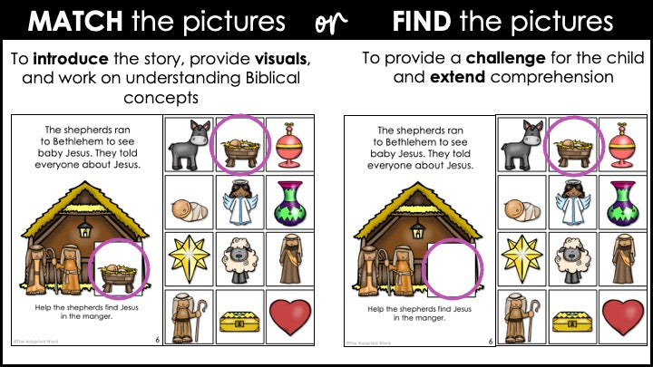 The Birth of Jesus Adapted Books – KidzMatter