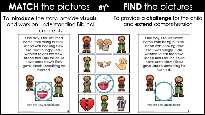 Jacob and Esau Adapted Books – KidzMatter