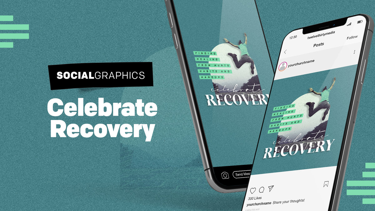 Celebrate Recovery: Social Graphics – KidzMatter