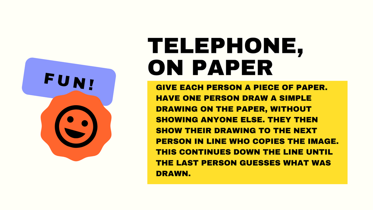 Ice Breaker Team Building Activities: Easy Props – KidzMatter