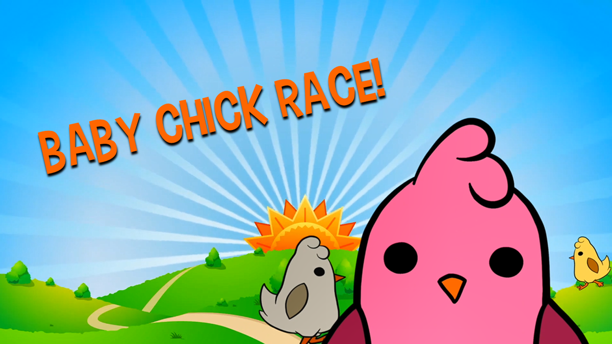 Baby Chick Race On Screen Game – KidzMatter
