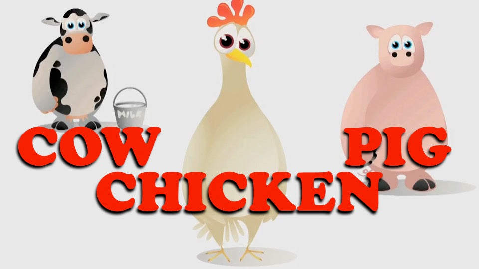 Cow, Chicken, Pig Crowd Breaker Video – KidzMatter