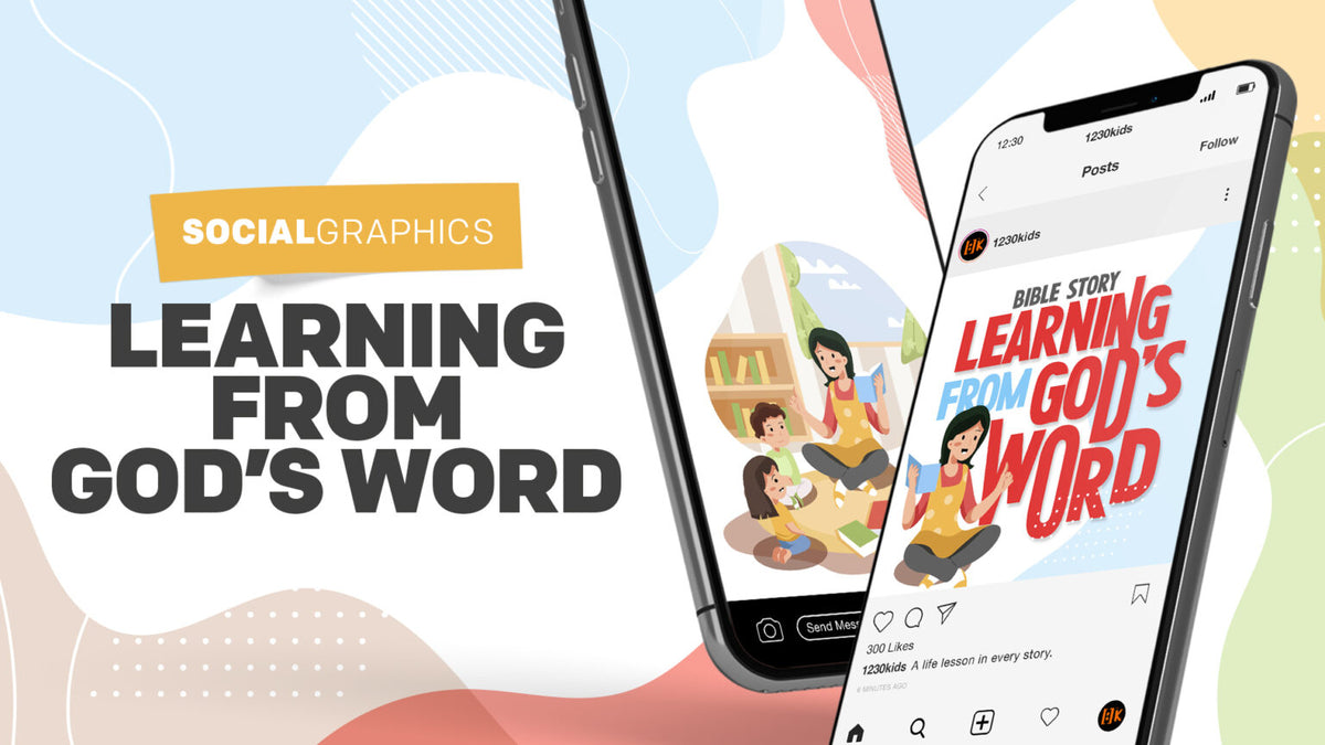 Bible Story - Learning from God's Word: Social Graphics – KidzMatter