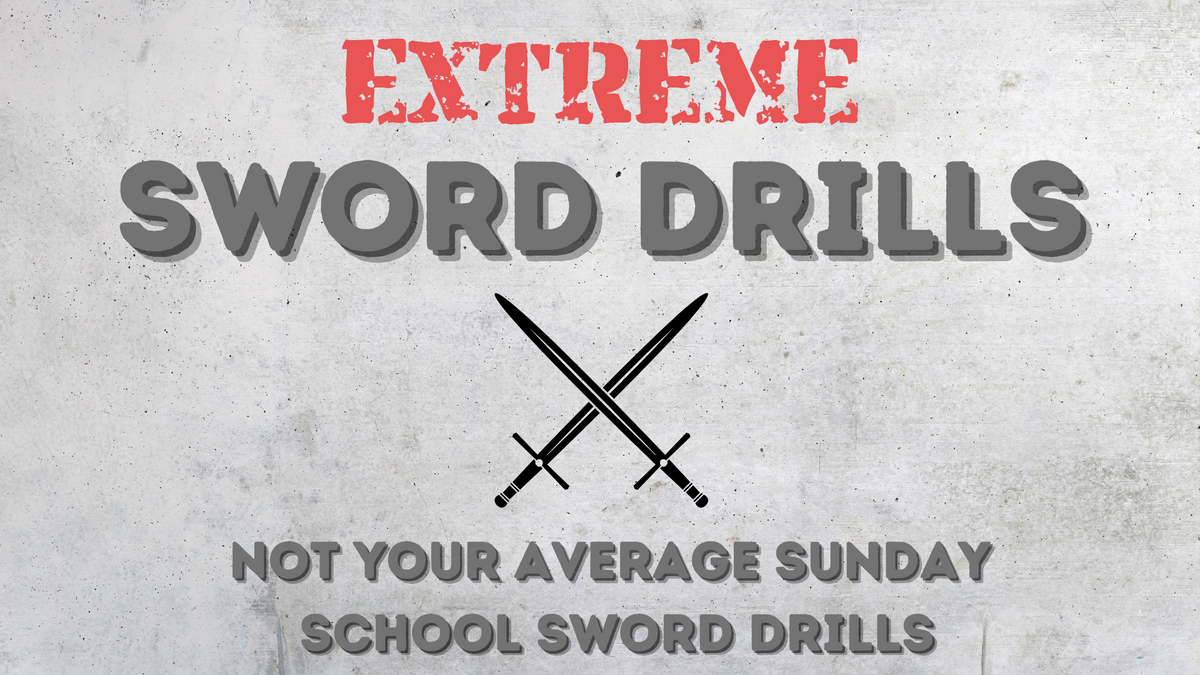 Extreme Sword Drills On Screen Game – KidzMatter