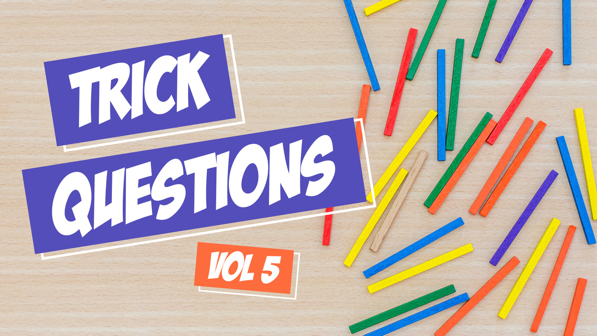 Trick Questions [Volume 5] Crowd Breaker Game – KidzMatter